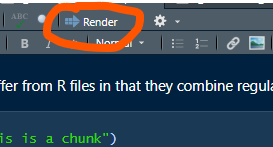 Biostatistics - Getting used to R