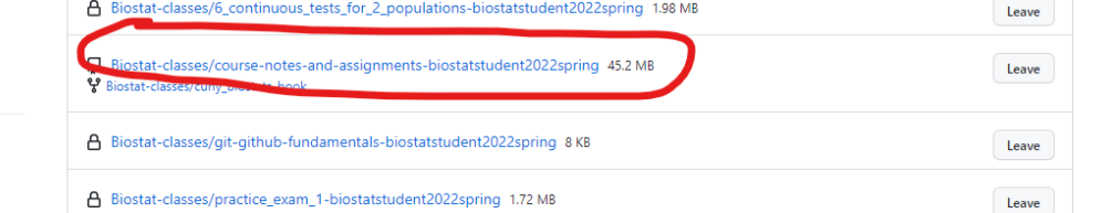 Biostatistics - Before the first class
